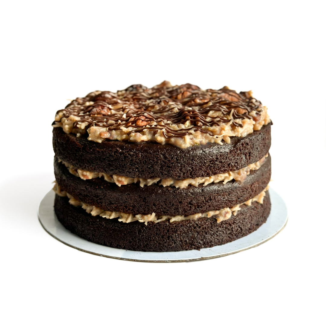 Gluten Free German Chocolate Cake **GTA ONLY** — Sweets from the Earth