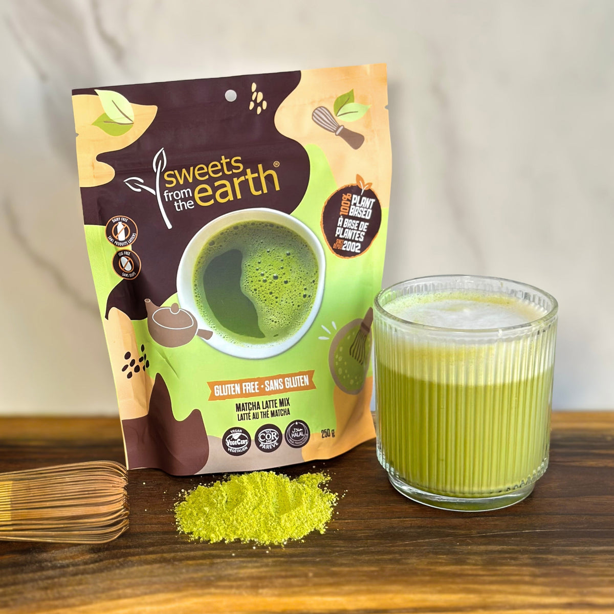 Gluten Free Matcha Latte Mix 250g — Sweets from the Earth