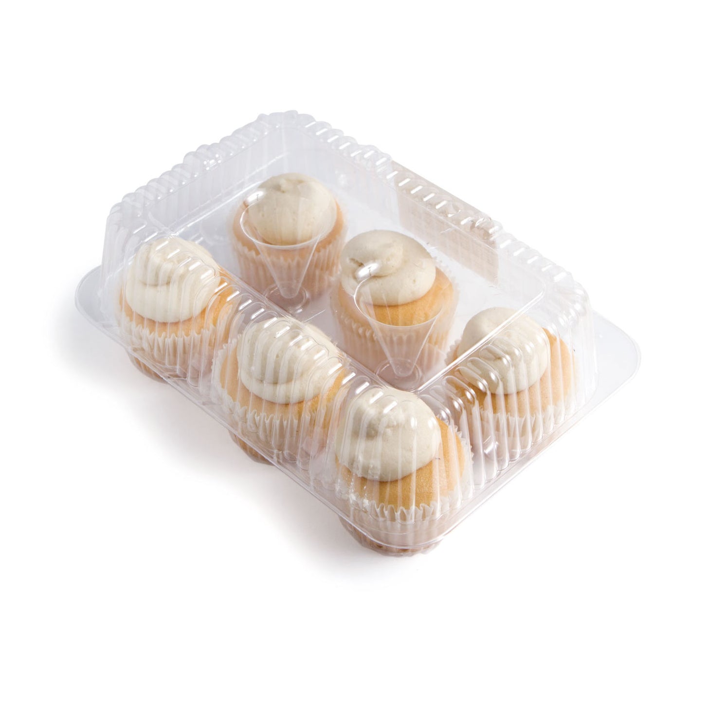 Vanilla Cupcake Clamshell - 6 pack **GTA ONLY** — Sweets from the Earth